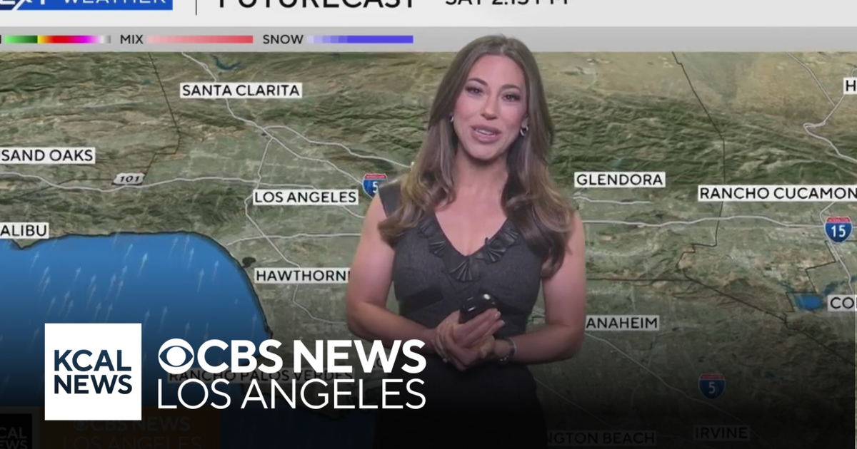 Alex Biston’s 6 a.m. forecast | NEXT Weather - CBS Los Angeles