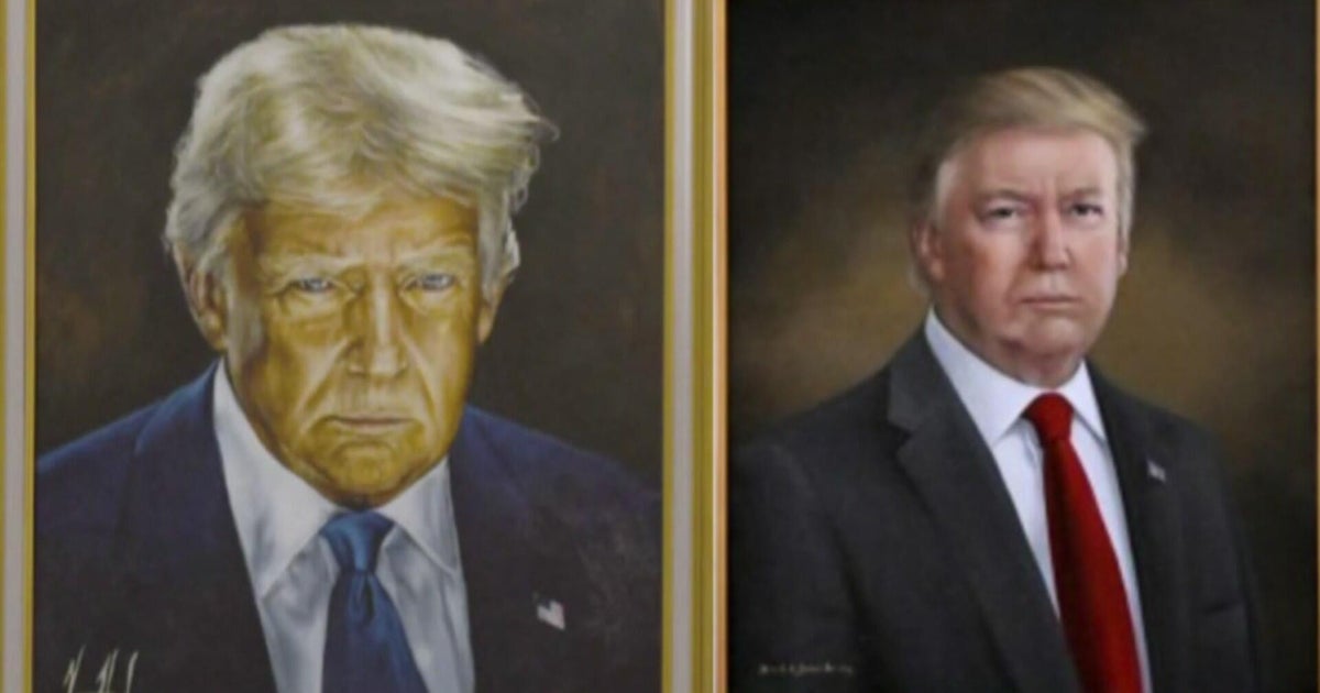 New portrait of President Donald Trump hanging in Colorado State ...