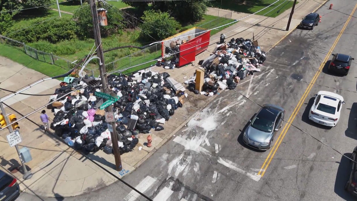 Trash mountains, "unbelievable" stench take over Philadelphia as ...