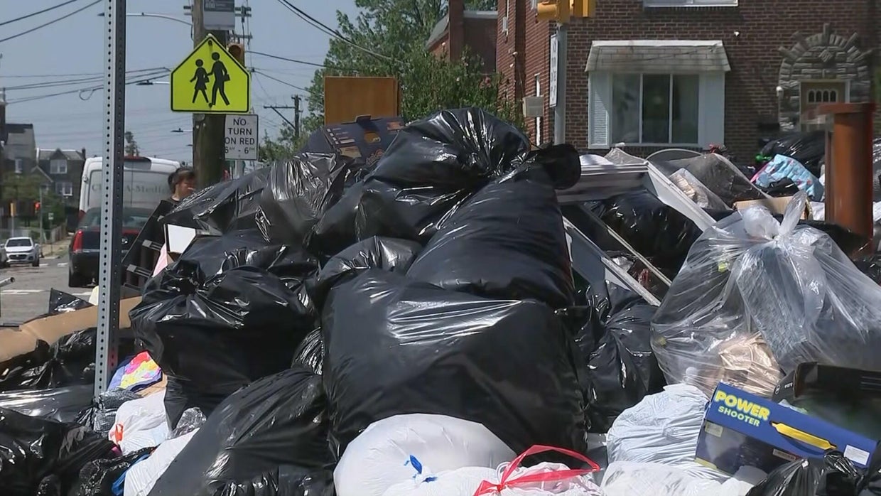 Trash mountains, "unbelievable" stench take over Philadelphia as ...
