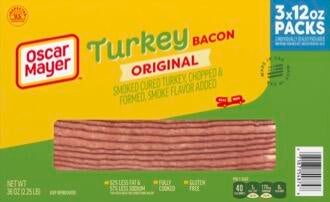Oscar Mayer turkey bacon recalled over possible listeria contamination ...