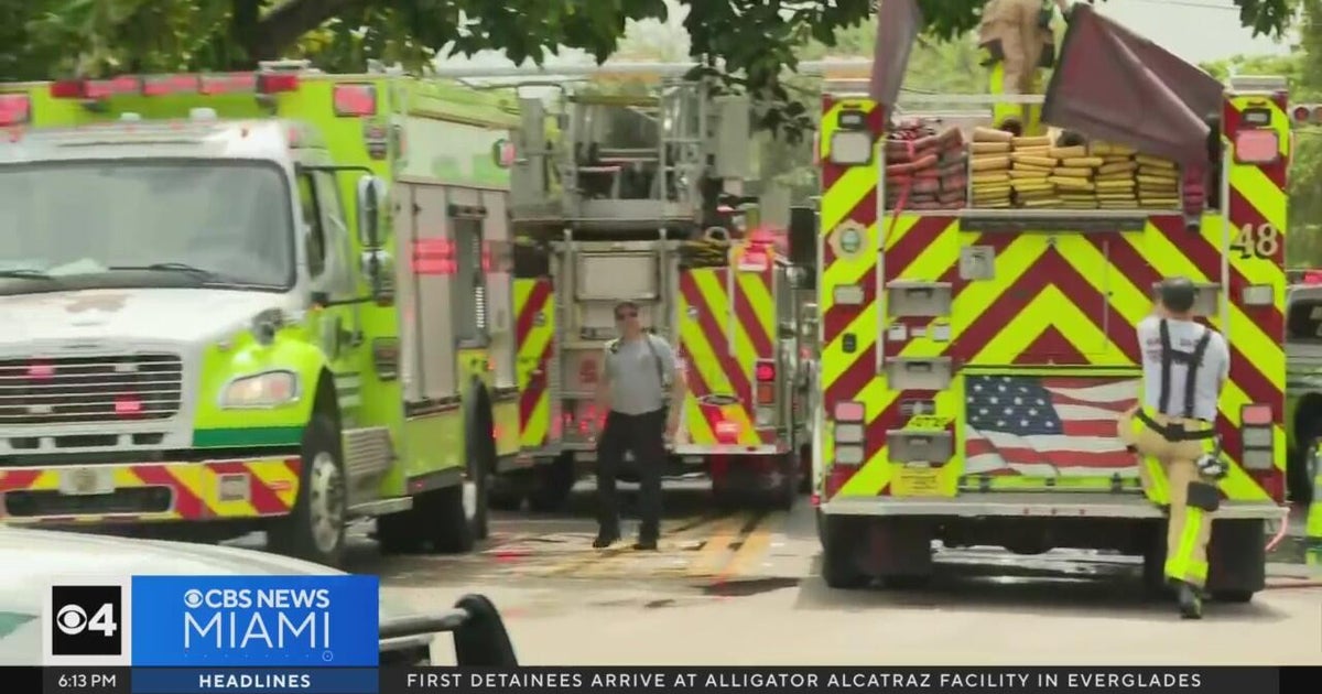 South Florida house fire sparked by storm damage, rattling neighbors ...