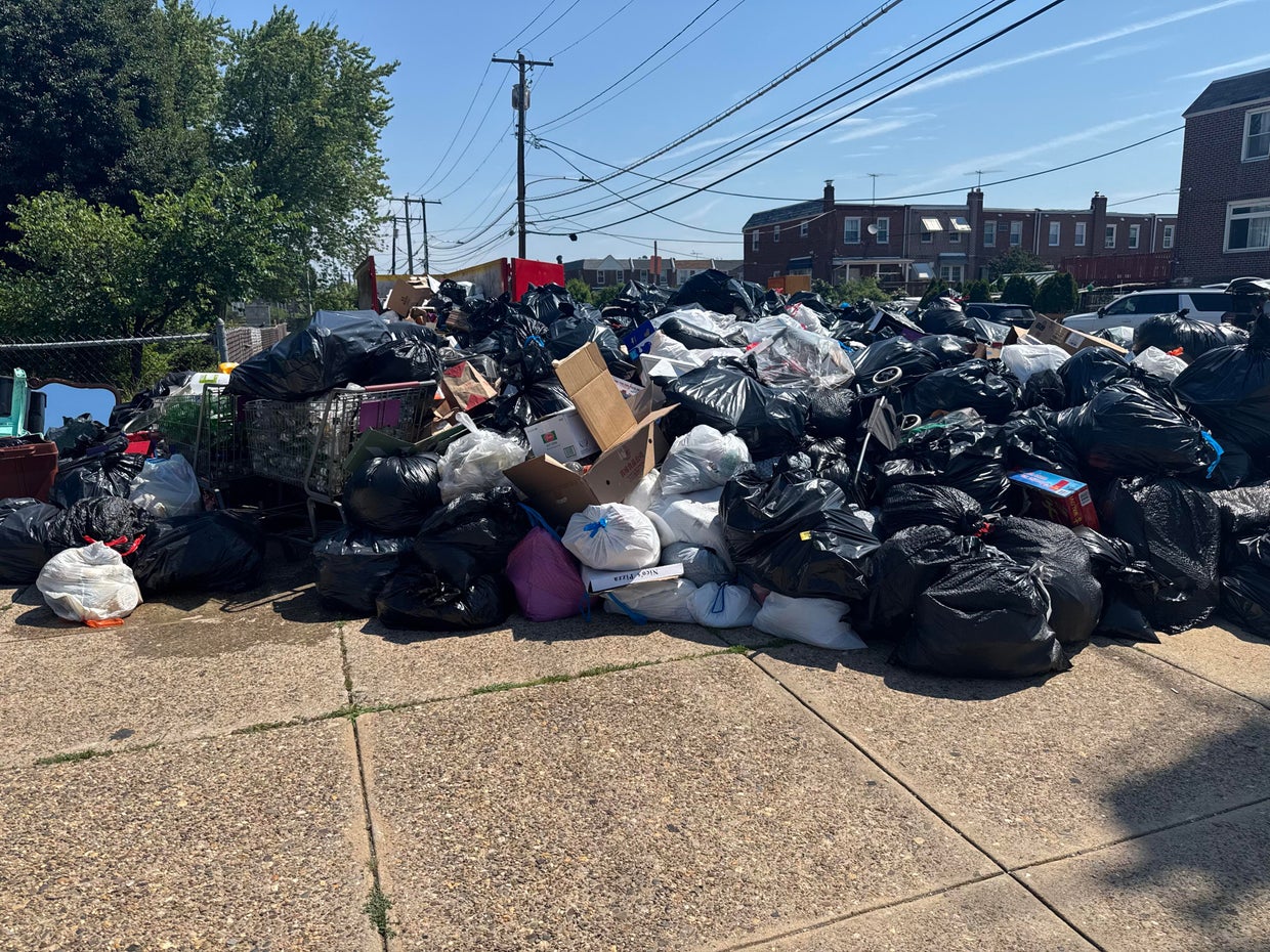 Trash mountains, "unbelievable" stench take over Philadelphia as ...