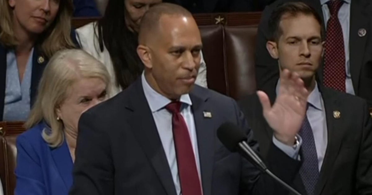 How Jeffries is stalling the House vote on Trump's budget bill - CBS News