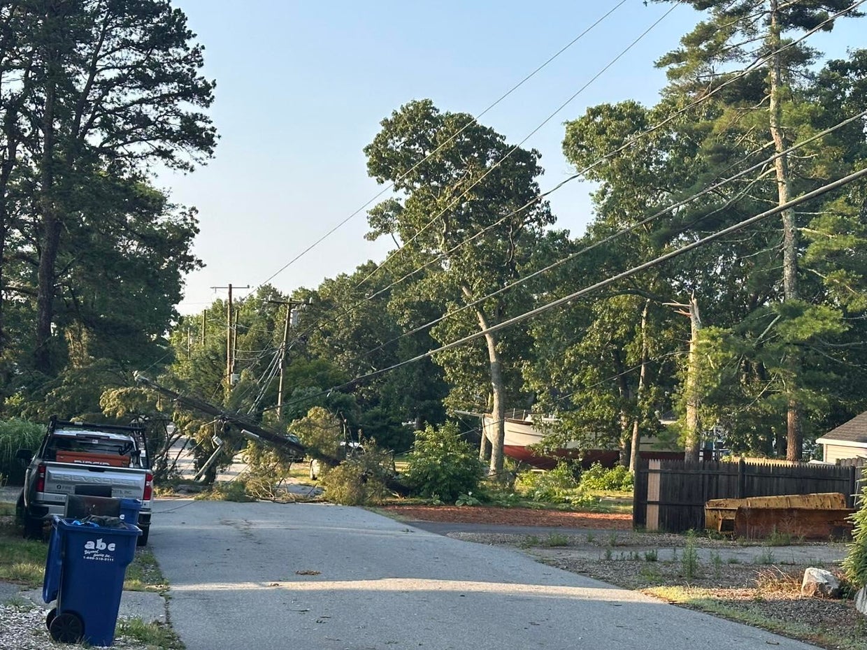 Wareham begins cleanup after widespread storm damage and power outages ...