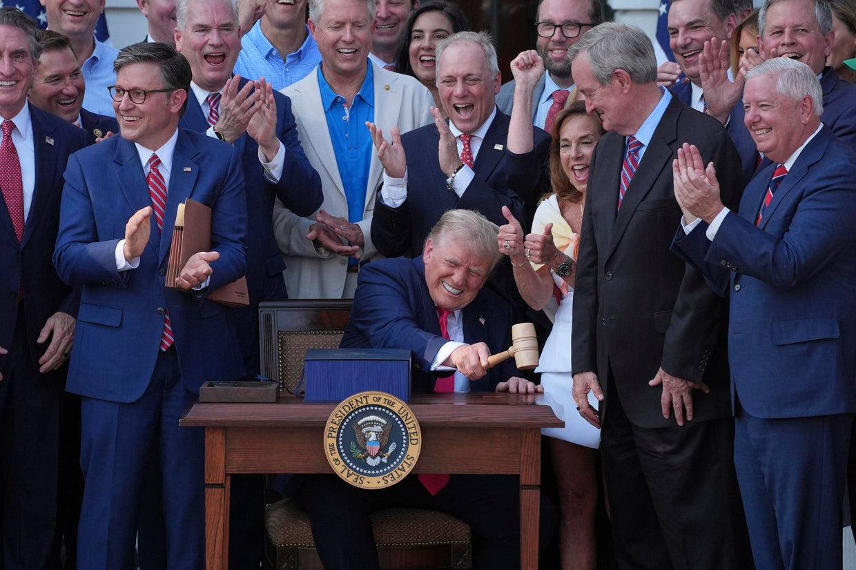 Trump signs "big, beautiful bill" in July Fourth ceremony at White ...