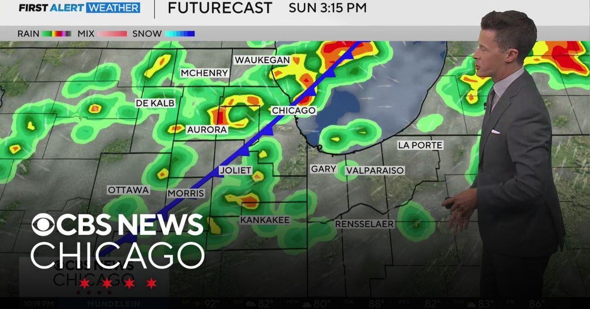Scattered showers Saturday night, periods of torrential rain Sunday ...