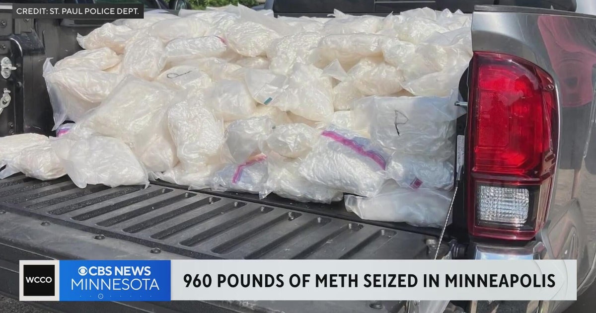 Over 900 pounds of meth seized in Minneapolis drug bust - CBS Minnesota