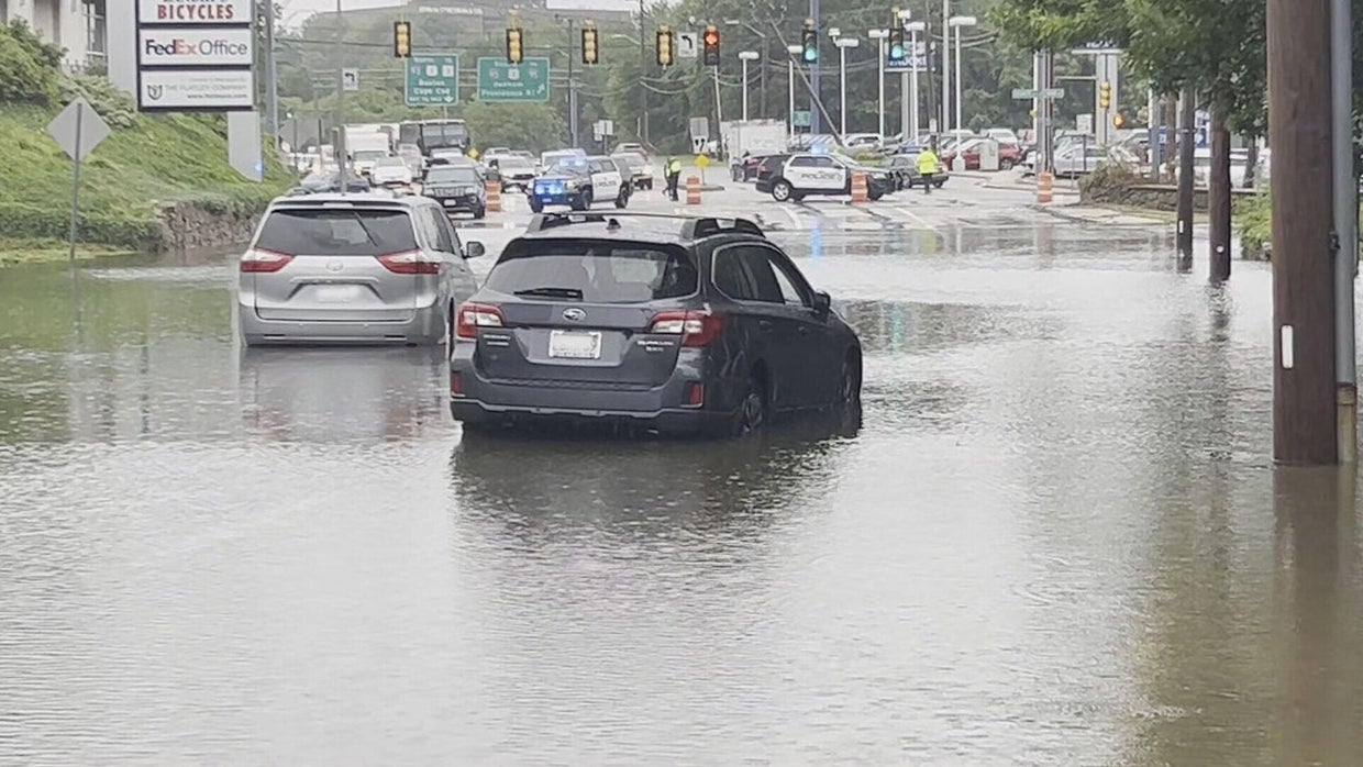 Flash flooding south of Boston shuts down part of I-93 after historic ...