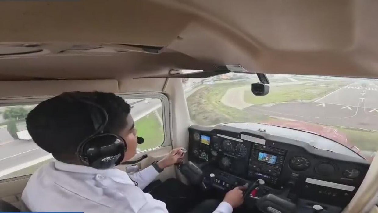 Bay Area teen pilot develops AI tool to help other aviators navigate safely - CBS San Francisco
