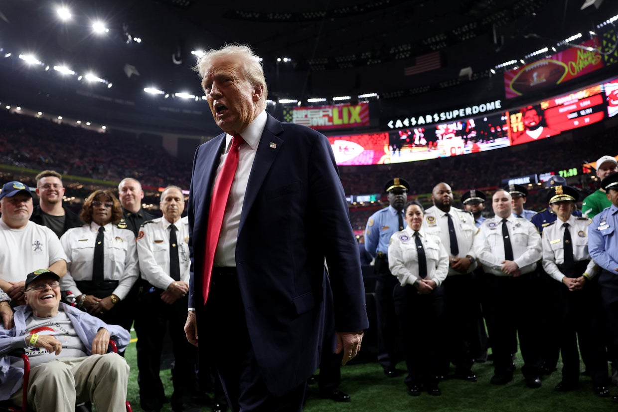 President Trump attends FIFA Club World Cup final at MetLife Stadium ...