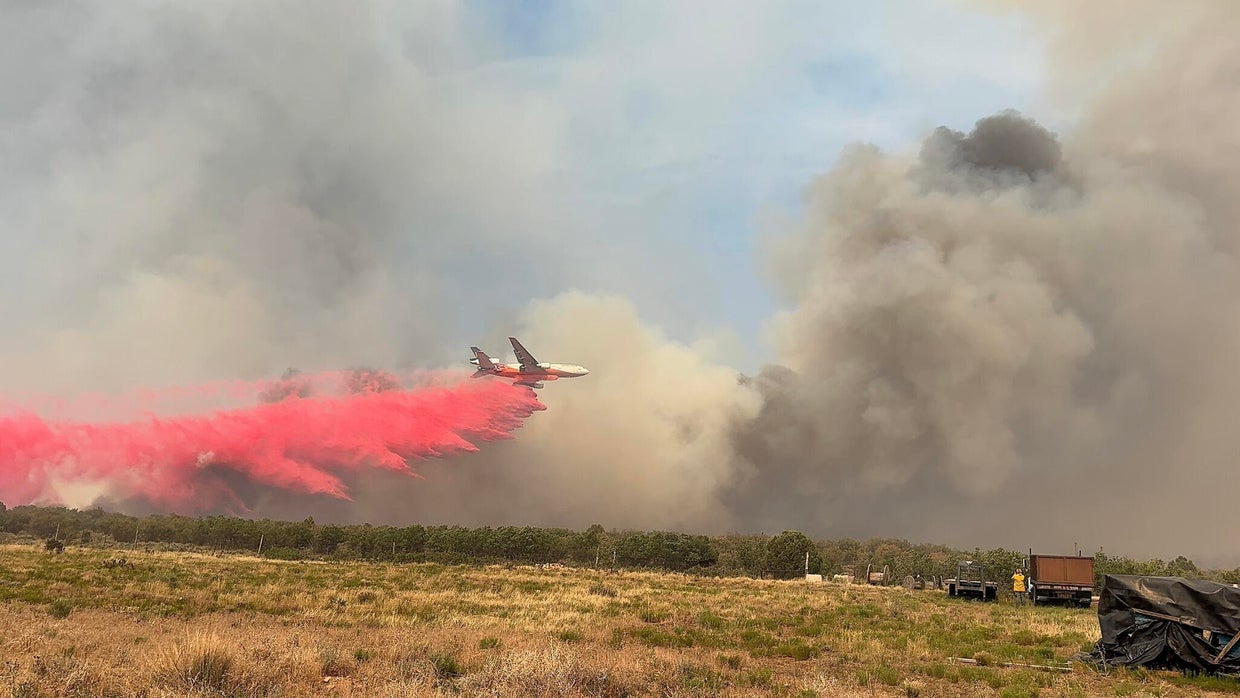 Deer Creek Fire, at almost 9,000 acres, nearing Colorado-Utah state ...
