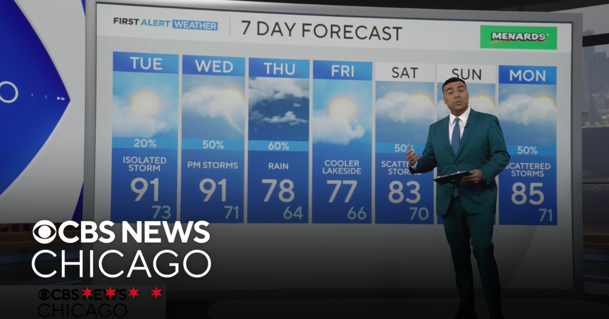 Rain returns to Chicago this week - CBS Chicago