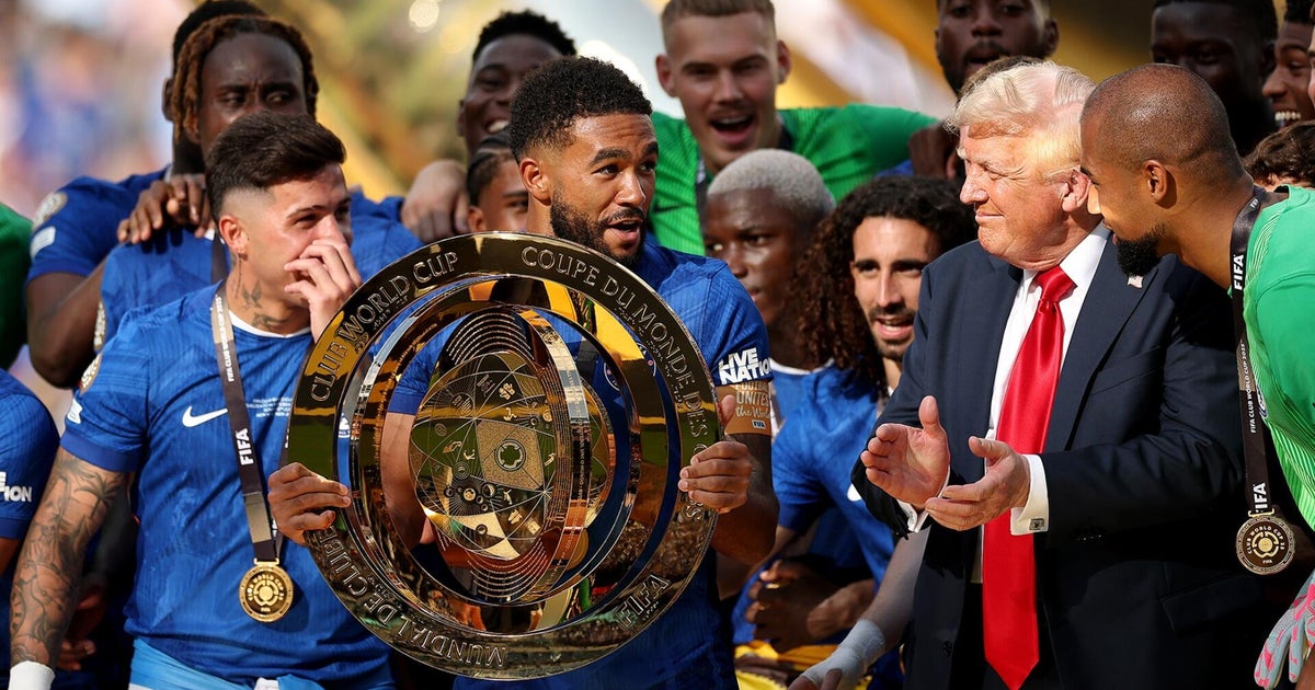 Trump presents trophy at Club World Cup as FIFA opens office in Trump ...