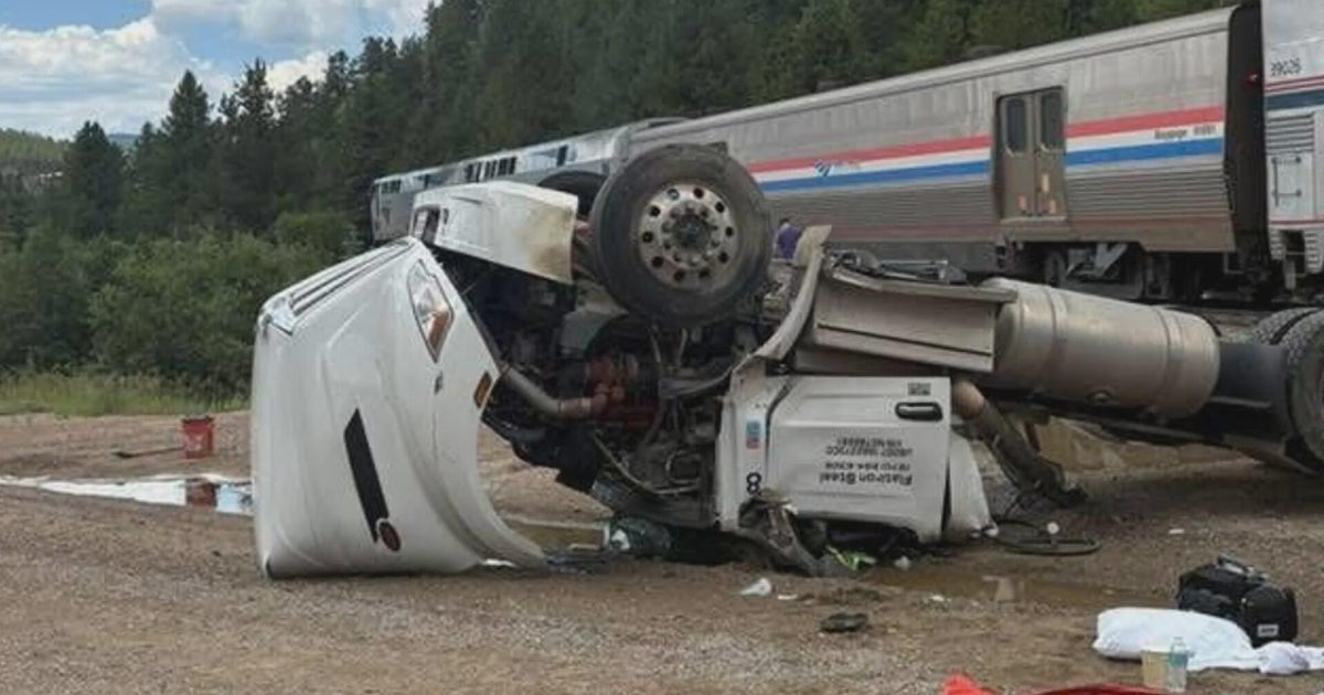 Truck driver hospitalized after crash with Amtrak train in Gilpin ...