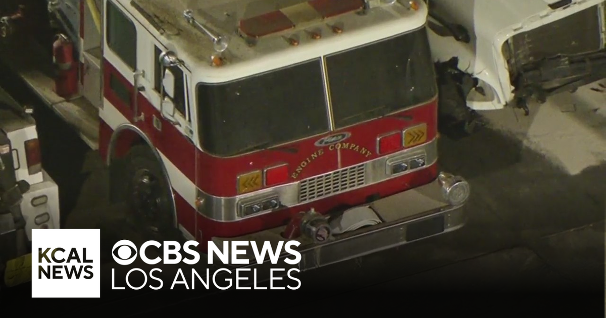 LAPD seizes fire engine from Brentwood made allegedly impersonating ...