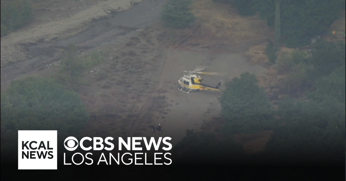 LA County firefighters rescue 5 people swept away by flash flood near ...