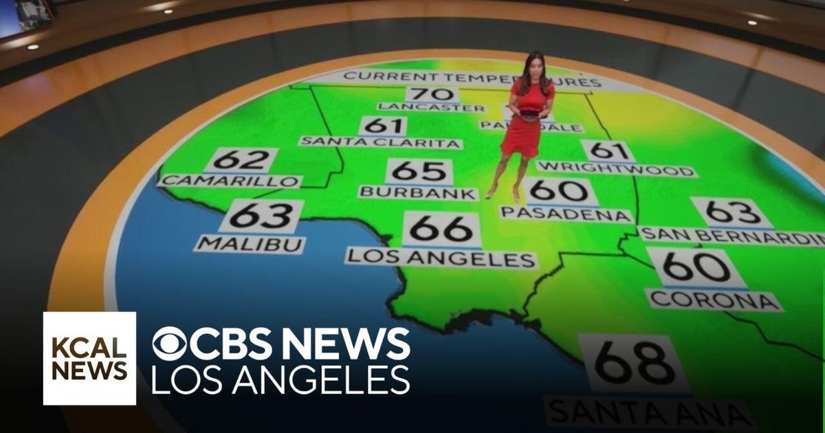 Alex Biston's Next Weather forecast - CBS Los Angeles