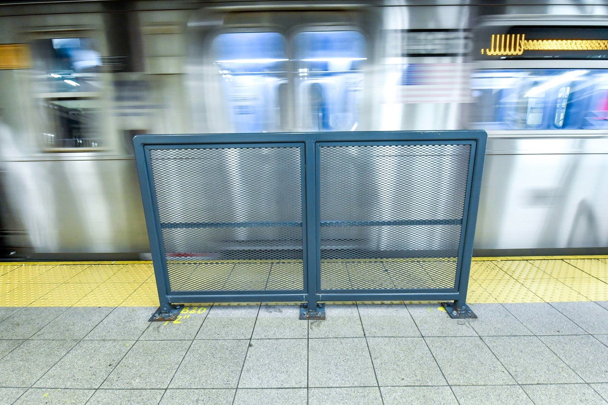 Dozens of subway stations now have subway platform barriers, the MTA says, with more on the way ...