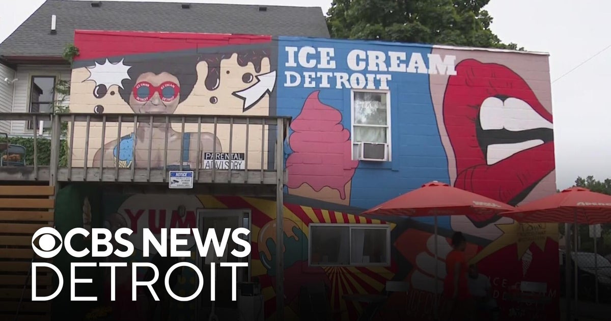 New Detroit ice cream shop opens on National Ice Cream Day - CBS Detroit