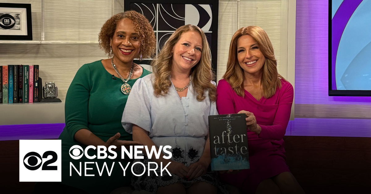 Author Daria Lavelle dishes on her novel "Aftertaste" with Mary Calvi - CBS New York