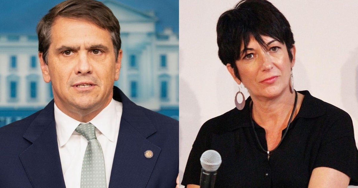 DOJ wraps second day of meetings with Ghislaine Maxwell - CBS News