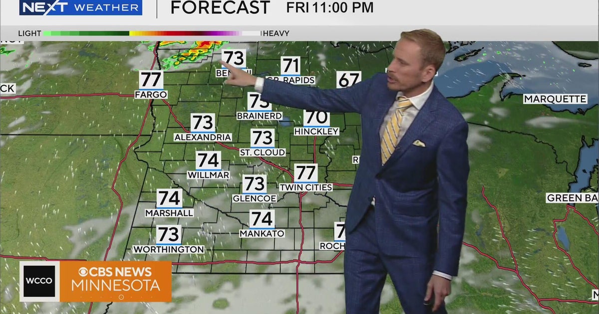 NEXT Weather: 9 a.m. Minnesota forecast from July 25, 2025 - CBS Minnesota