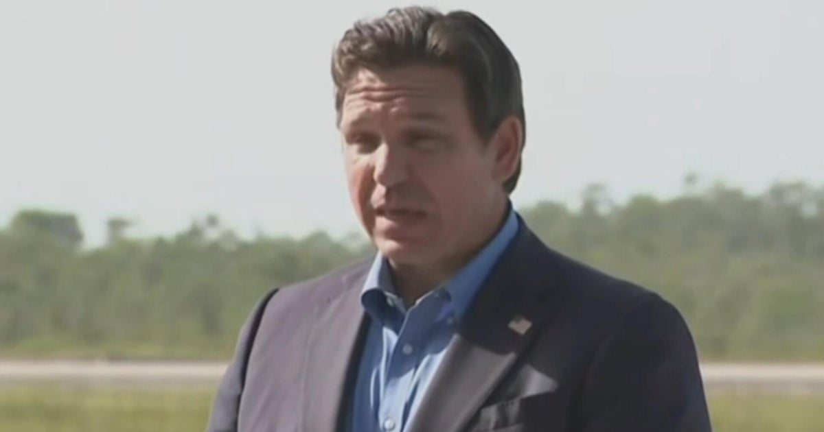 Deportation flights from Florida's "Alligator Alcatraz" underway, DeSantis says - CBS News