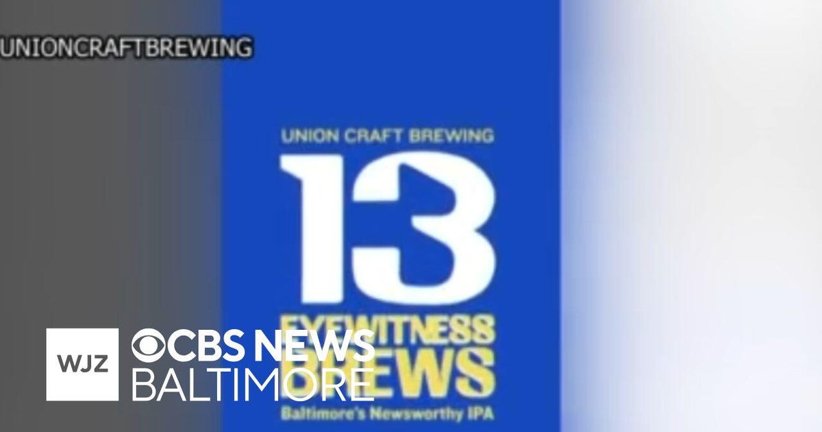 Union Craft Brewing, WJZ collaborate on commemorative beer "Eyewitness ...