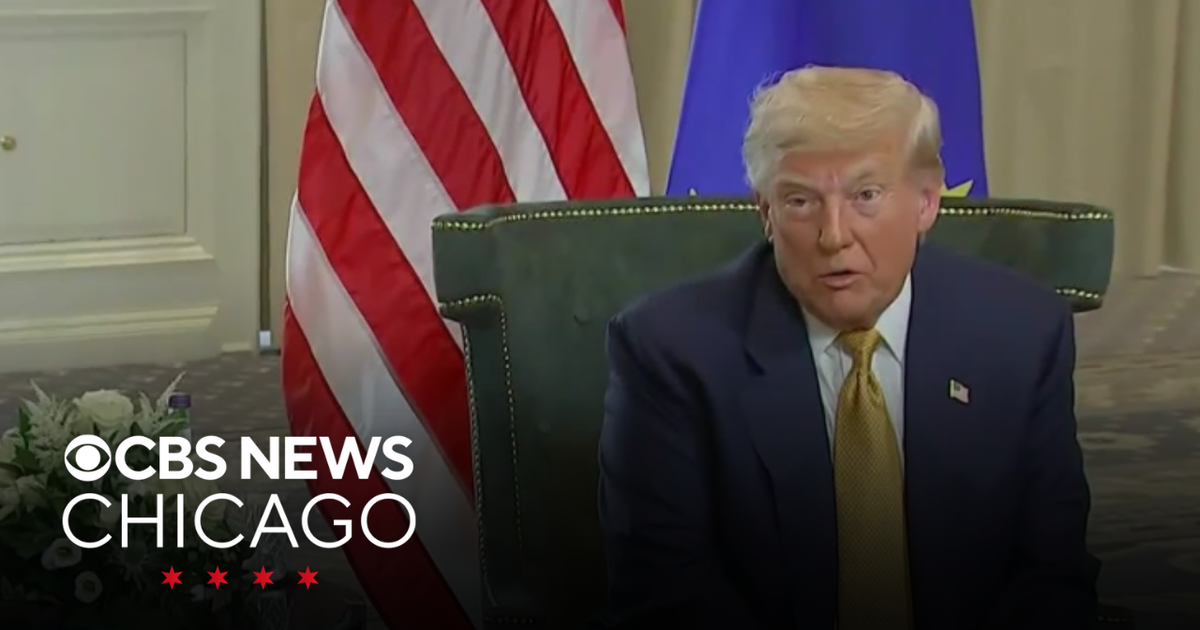 President Trump announces trade agreement with European Union - CBS Chicago