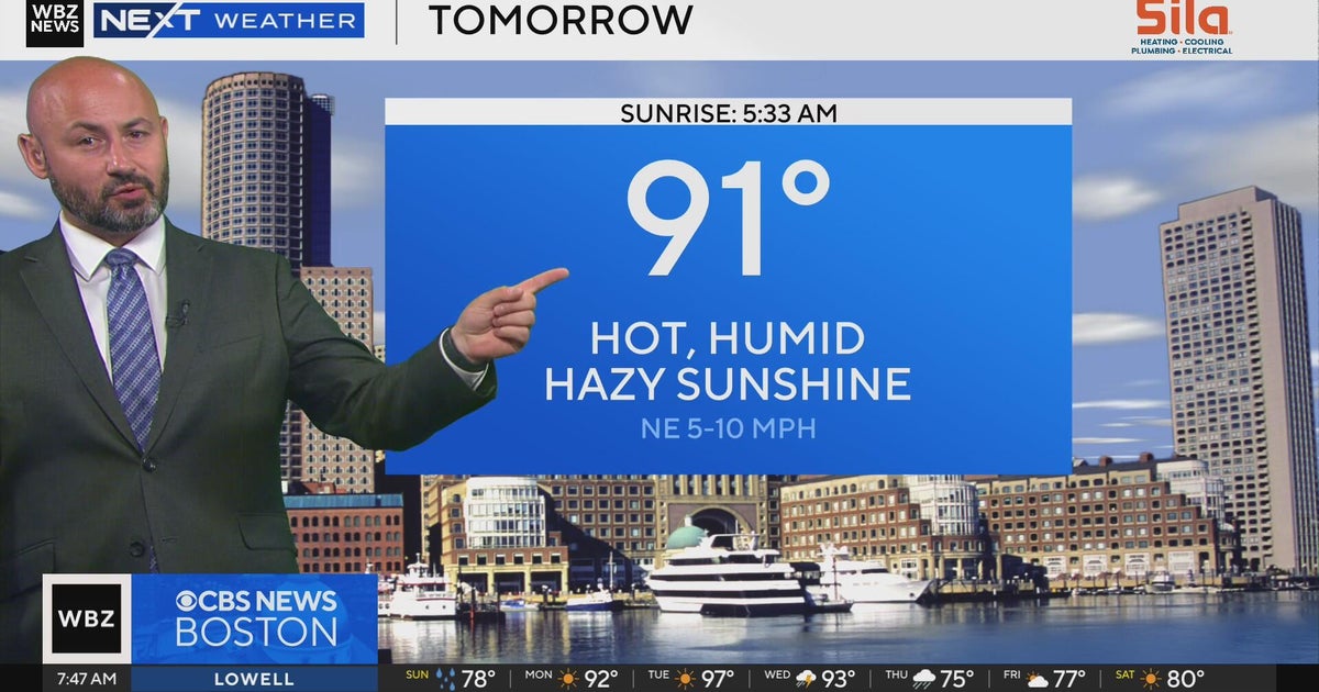Next Weather: WBZ Morning Update For July 27 - CBS Boston