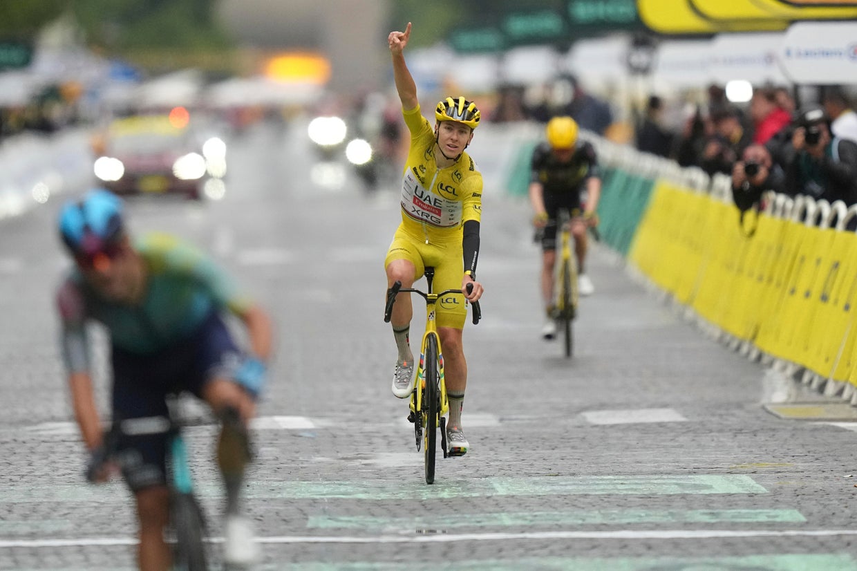 Tadej Pogačar nabs fourth Tour de France title - CBS News