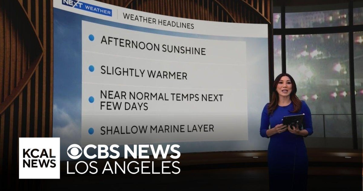 Amber Lee’s NEXT Weather forecast - CBS Los Angeles
