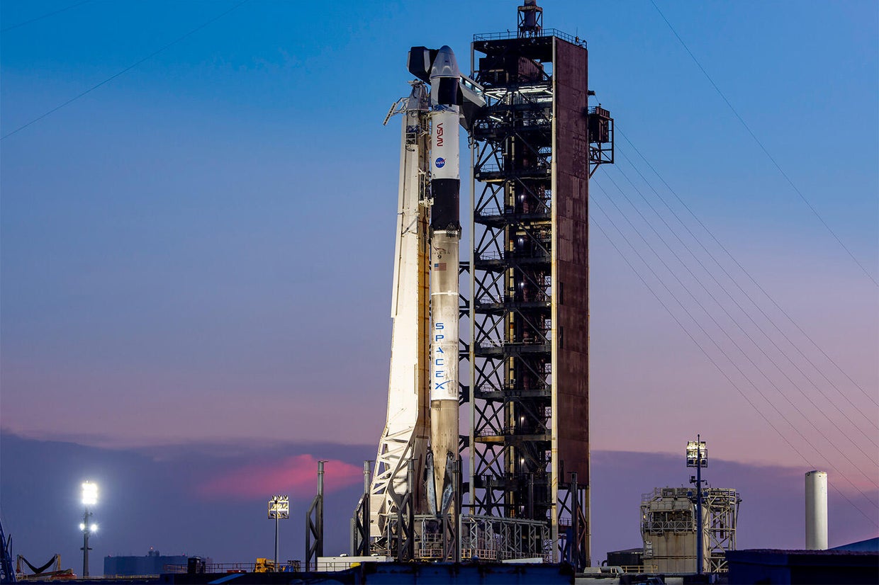 SpaceX Crew Dragon launch delayed by weather, as astronauts who got bumped last year keep ...