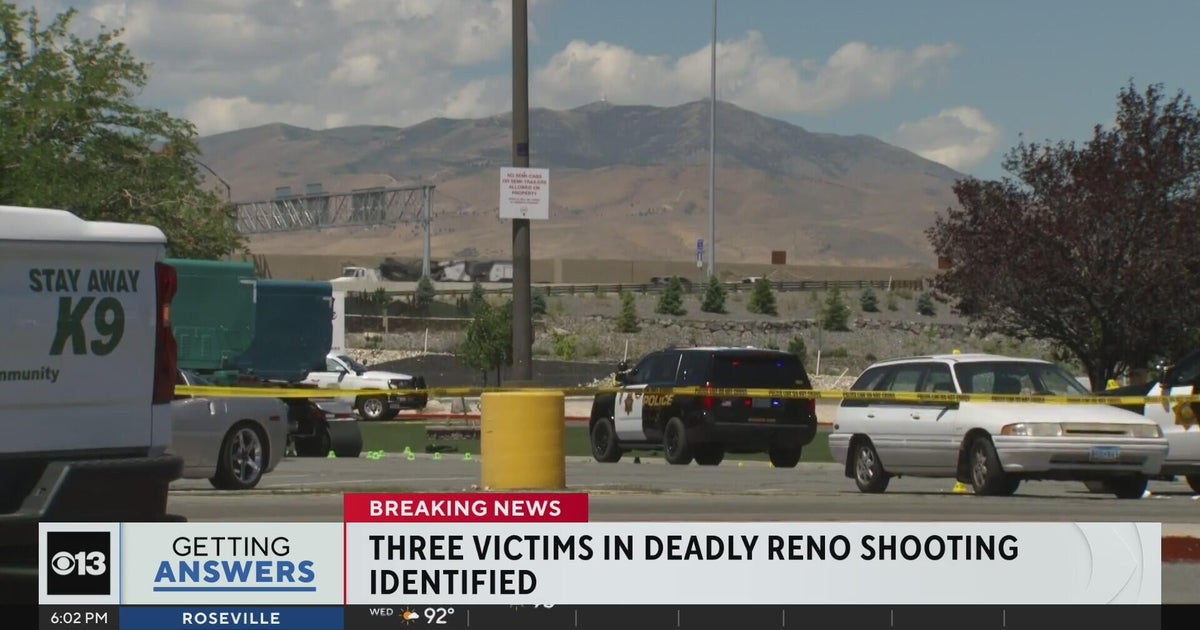 3 victims, suspect identified in Reno mass shooting - CBS Sacramento