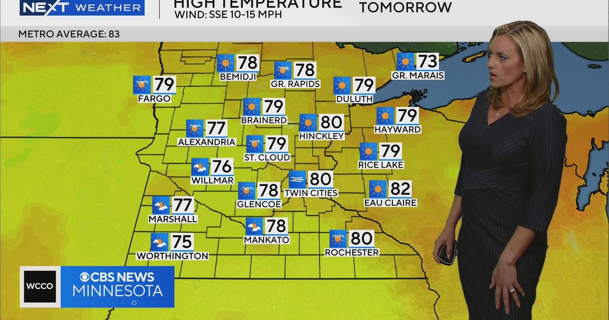 NEXT Weather: 6 p.m. Minnesota forecast from Aug. 1, 2025 - CBS Minnesota