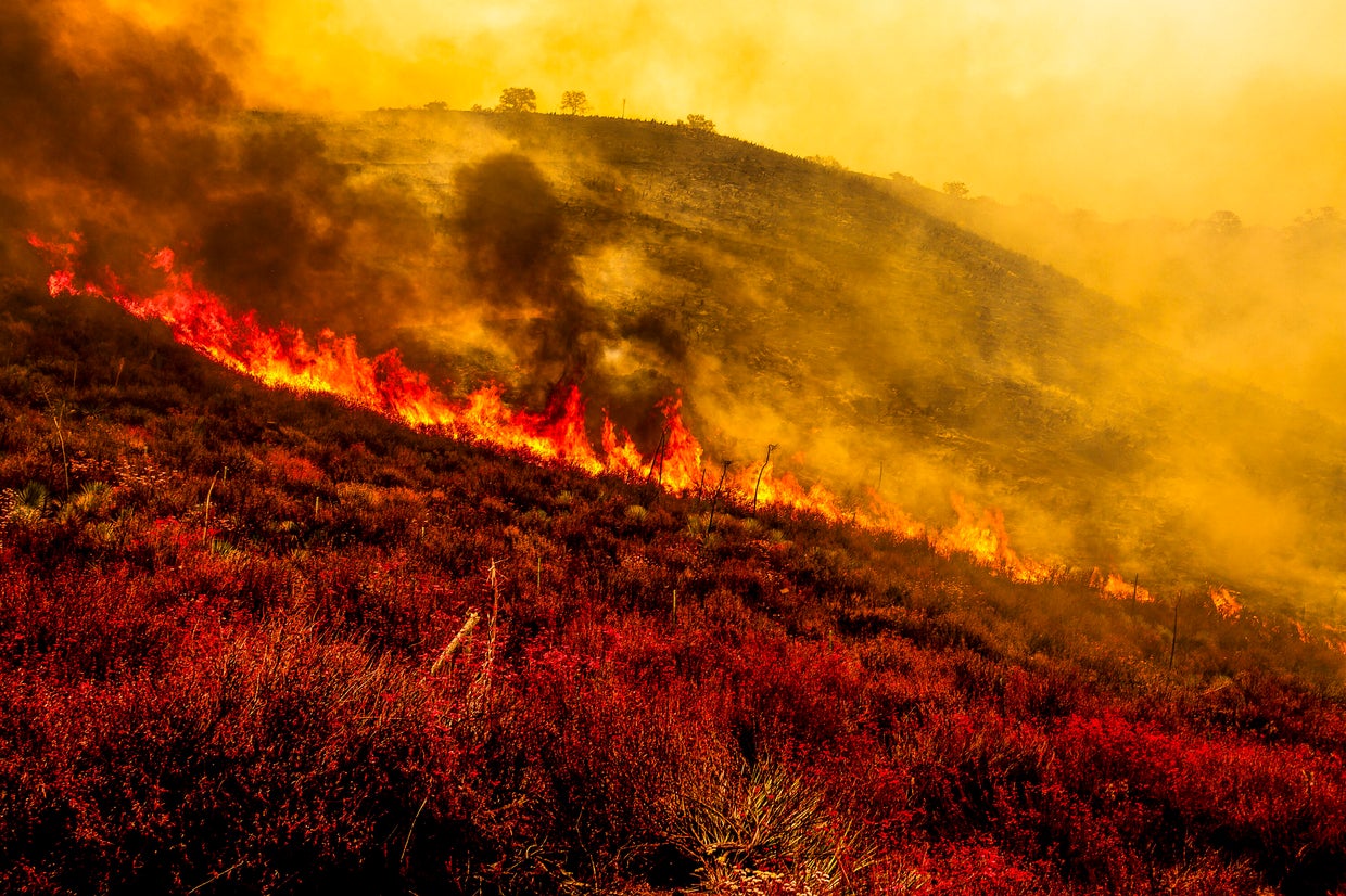 Gifford Fire in California's Central Coast reaches "mega fire" status ...