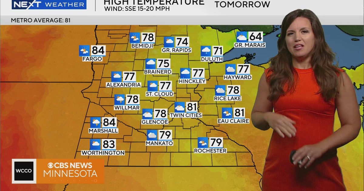 NEXT Weather: 9 a.m. Minnesota forecast from Aug. 13, 2025 - CBS Minnesota