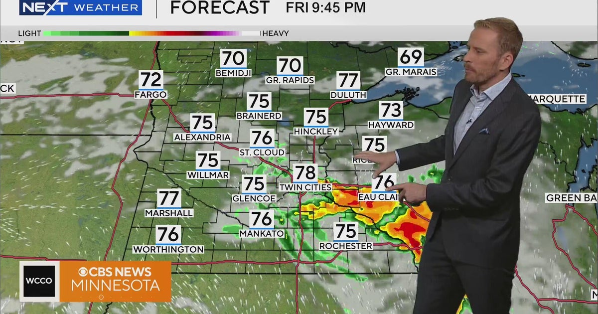 NEXT Weather: 9 a.m. Minnesota forecast from Aug. 15, 2025 - CBS Minnesota