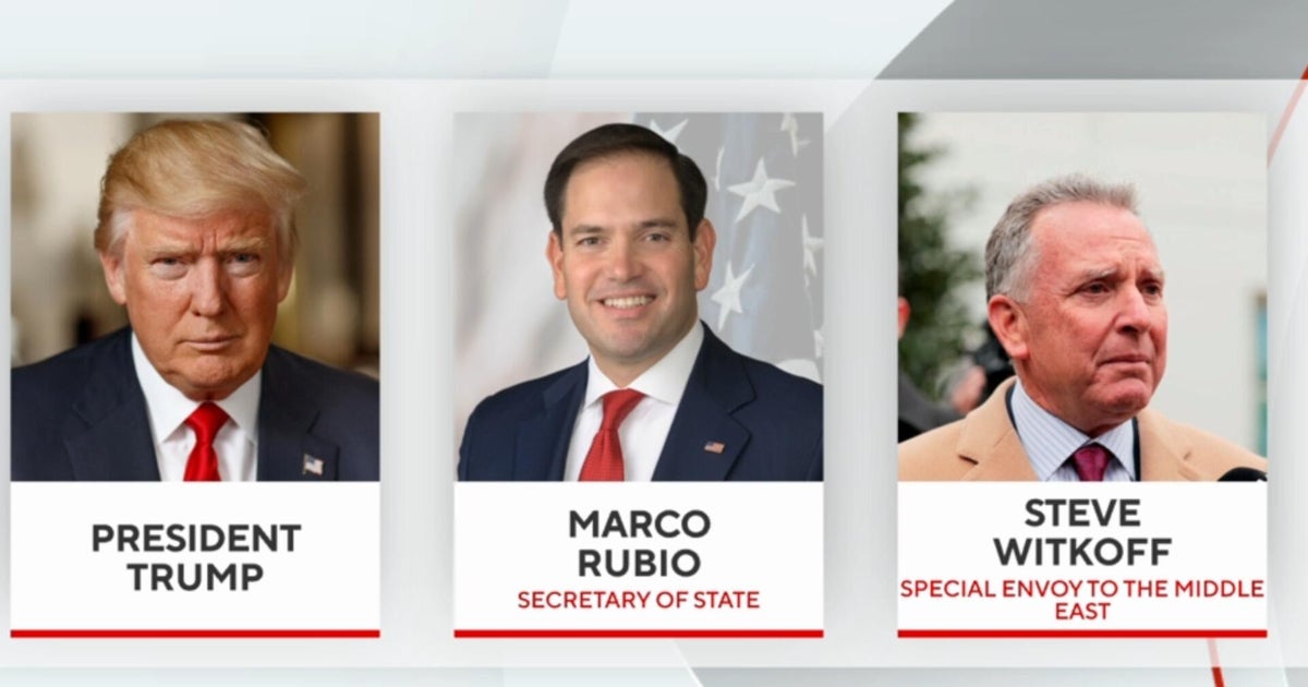 Trump will be joined by Rubio and Witkoff in meeting with Putin - CBS News