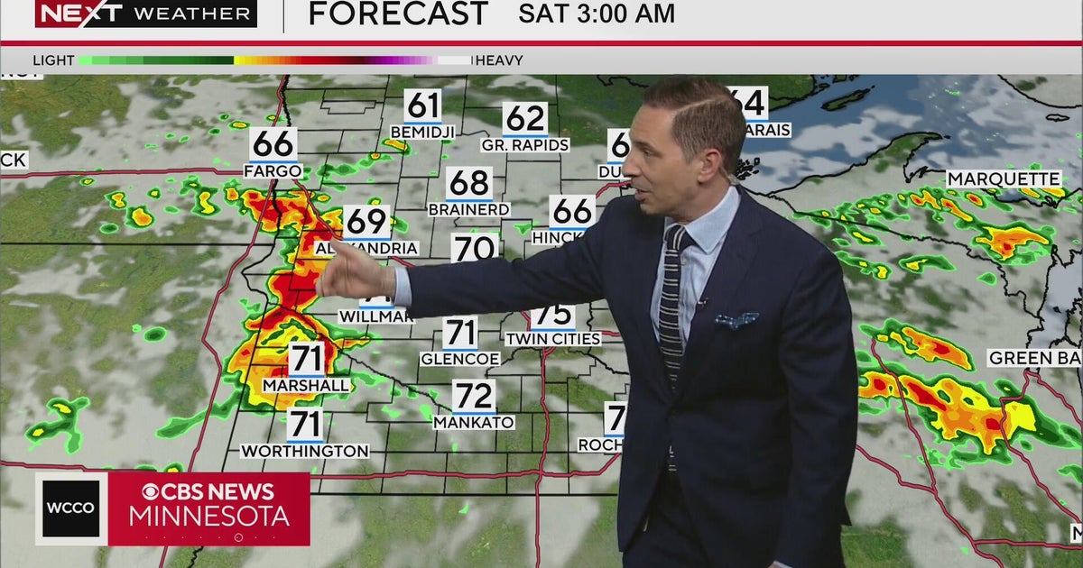 NEXT Weather: 10 p.m. Minnesota forecast from Aug. 15, 2025 - CBS Minnesota