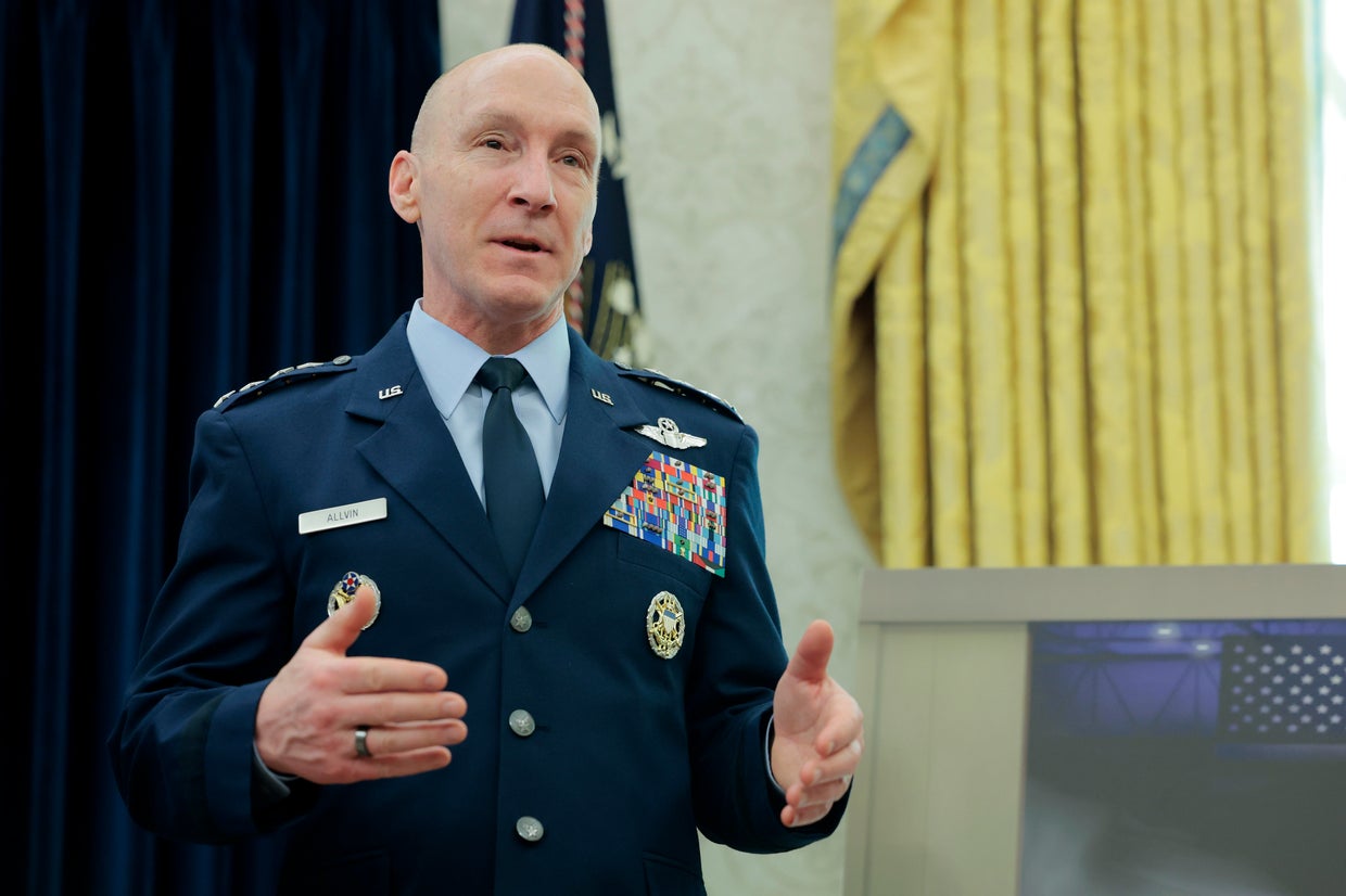 David Allvin, top Air Force general, to retire early - CBS News