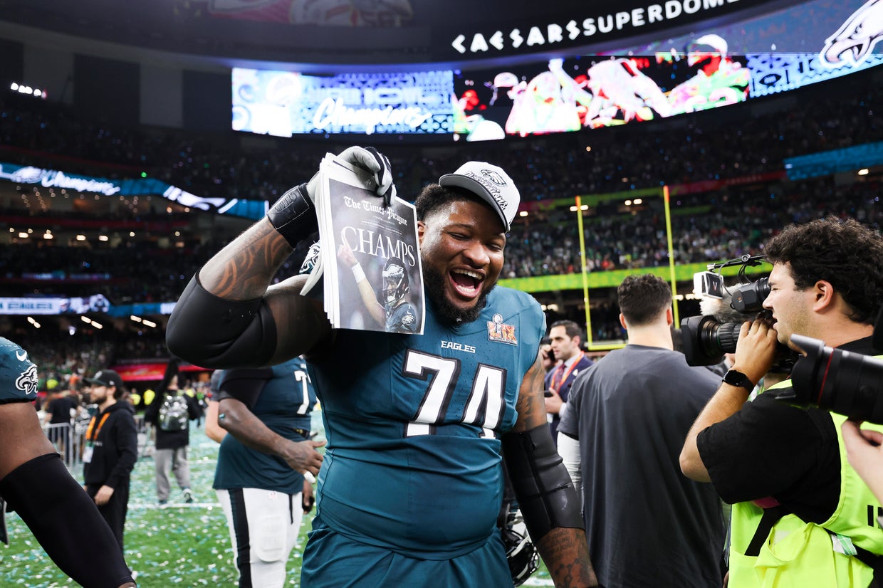 Philadelphia Eagles acquire OT Fred Johnson from Jaguars, source says - CBS Philadelphia