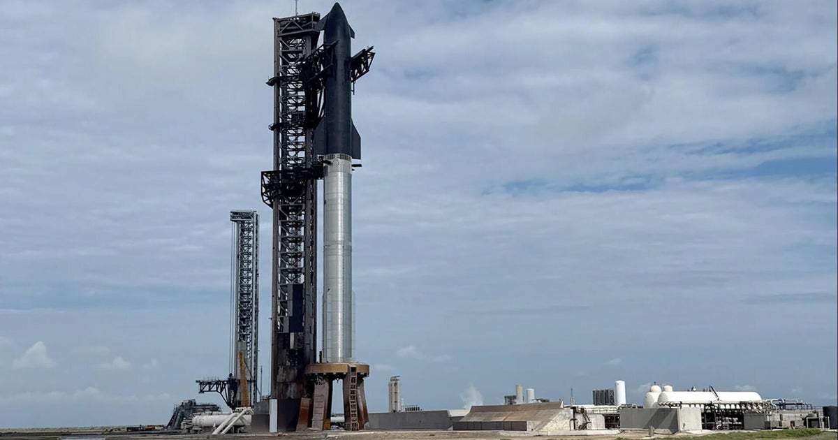 SpaceX scrubs Starship test due to weather - CBS News