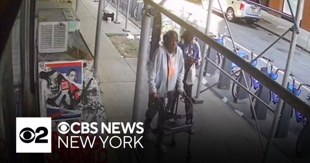 Woman using walker struck by stray bullet, killed in Harlem - CBS New York