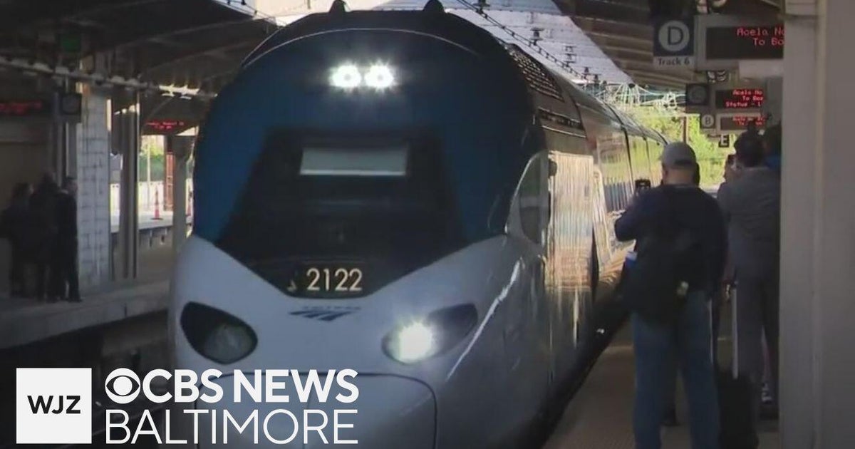 Amtrak's next-gen train makes first stop at Baltimore's Penn Station ...