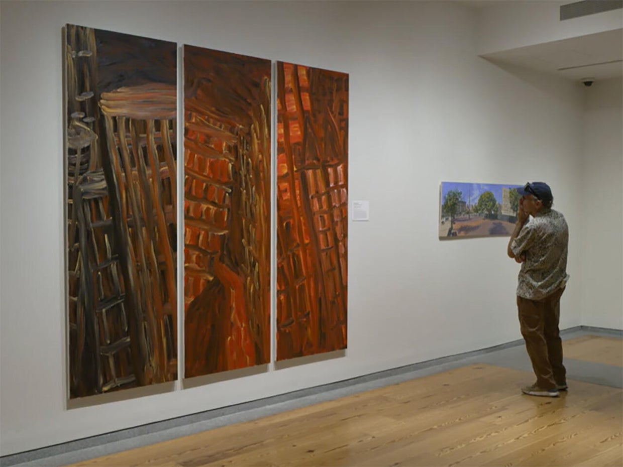 "Painting Energy": Alex Katz spotlights his favorite artists - CBS News
