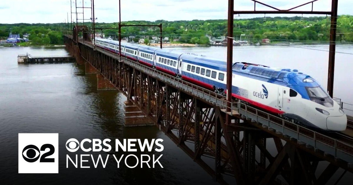 Amtrak's newest high-speed train now running between Boston, New York and D.C. - CBS New York