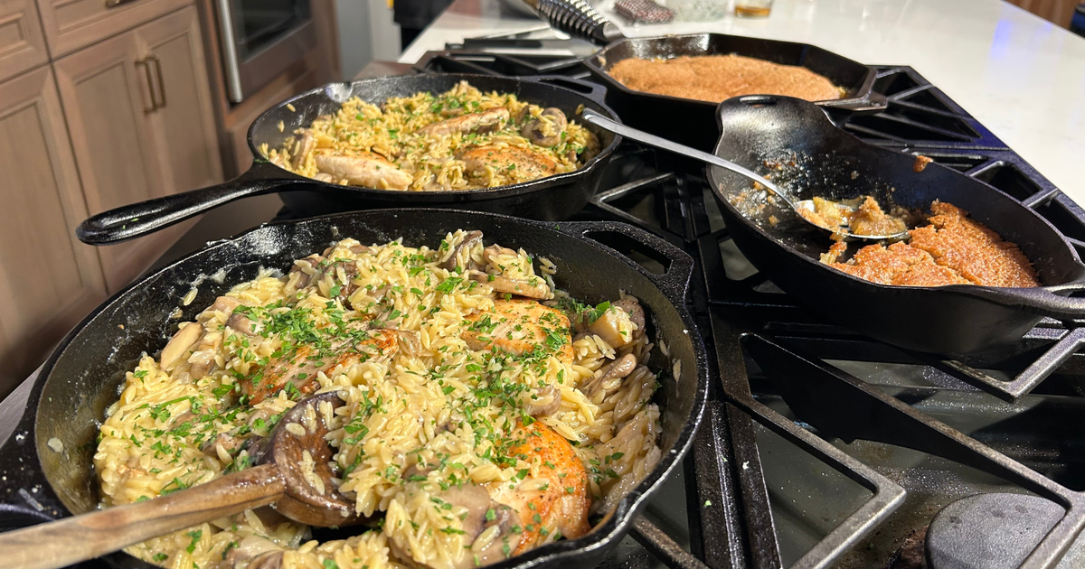 Cast iron skillet meal recipes by Jen Clark | Talk Pittsburgh - CBS ...
