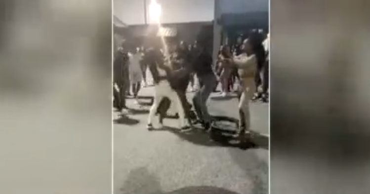 5 teens, 2 adults charged after fight captured on video outside ...